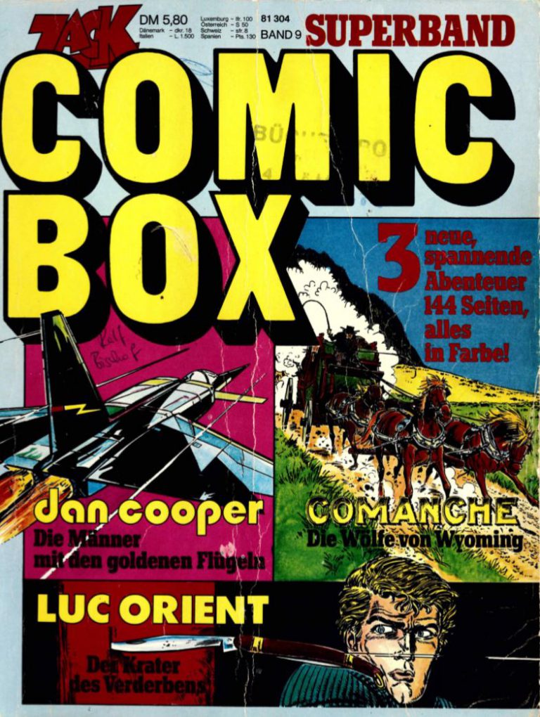 ZACK Comic Box 9 – Klassiker des Monats Januar 2019 - comix-online